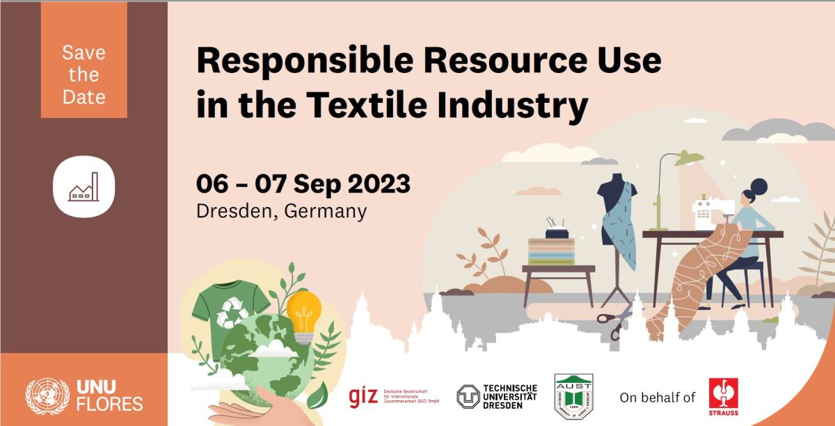 Register Now: Textile Symposium on “Responsible Resource Use in the ...